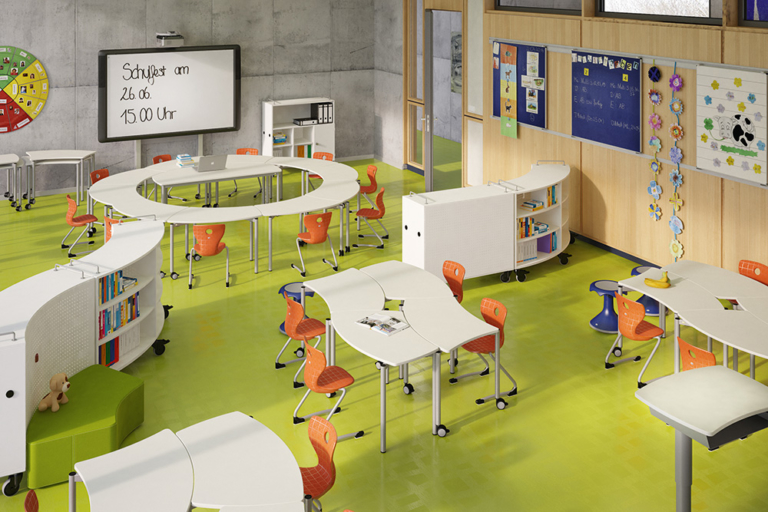 Piller Schulmöbel | Gesamtausstatter für Schulen | variable Raumkonzepte